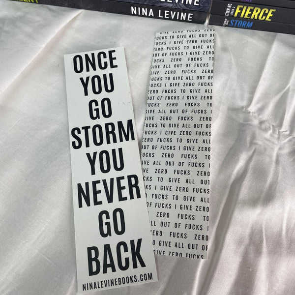 Storm Bookmark – Nina Levine Romance