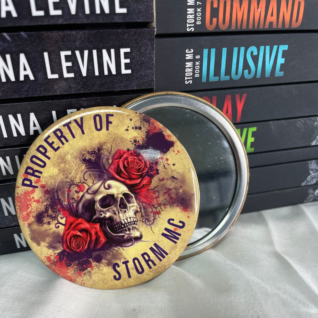 Storm MC Compact Mirror – Nina Levine Romance