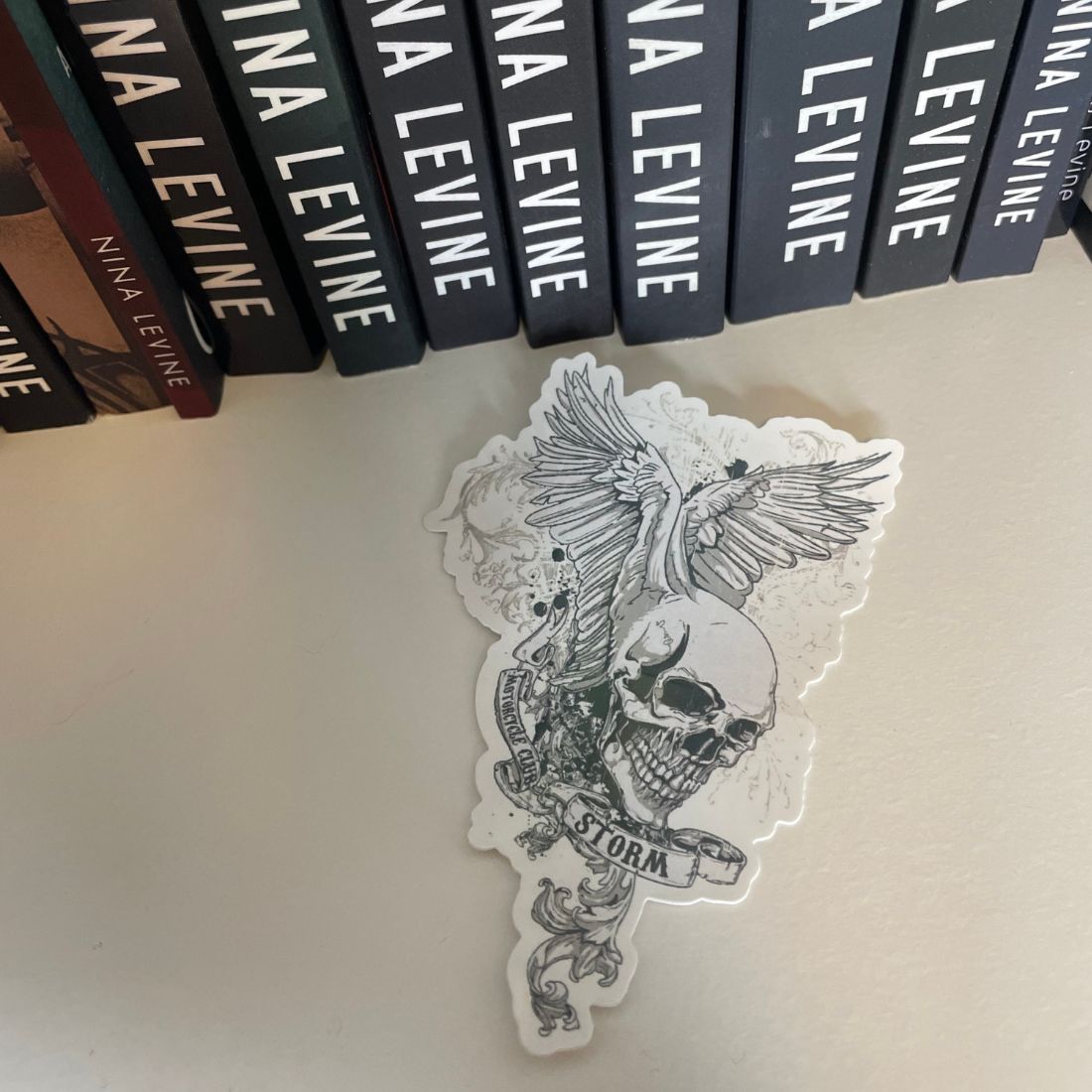 Storm Motorcycle Club Sticker – Nina Levine Romance